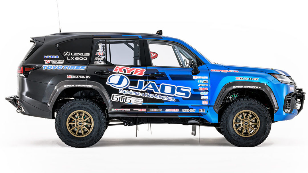 On now: Team JAOS enters a KYB Suspended Lexus LX600 in Baja 1000 ...